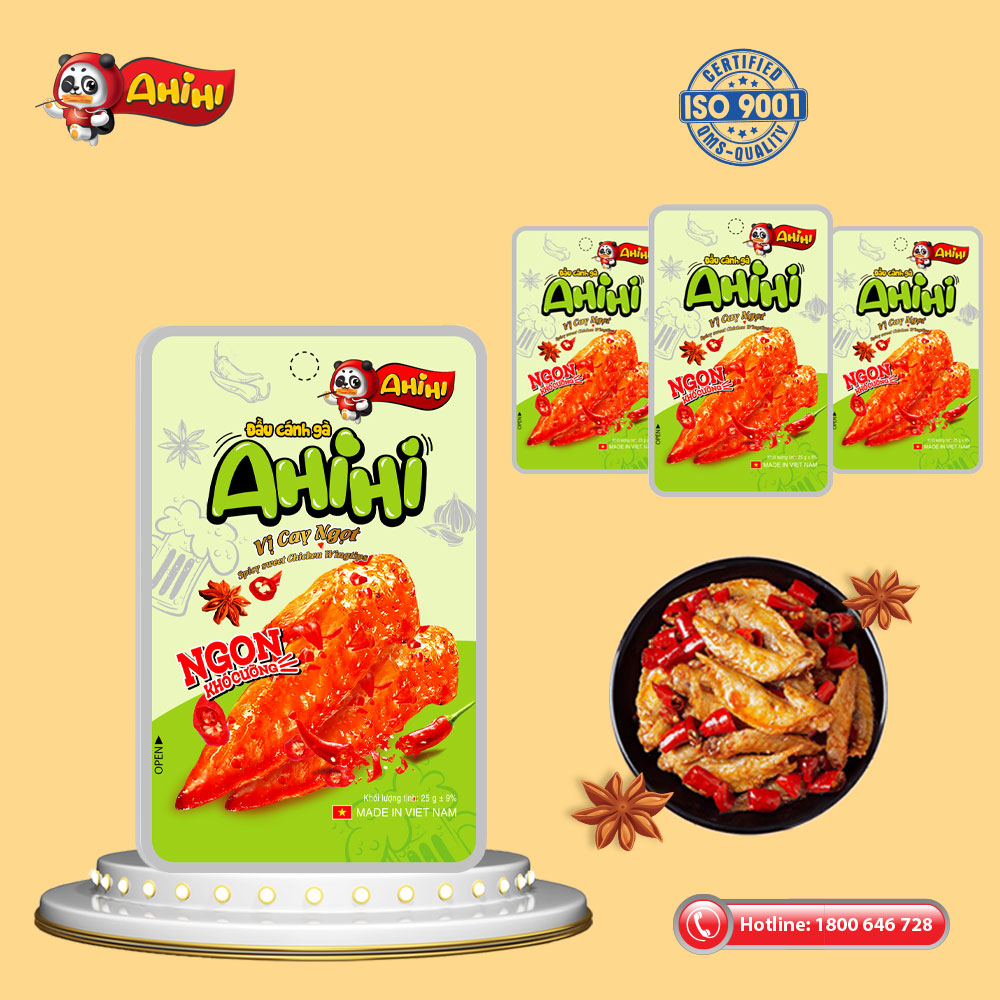 ĐẦU CÁNH GÀ TÊ CAY AHIHI - Anvatngon.co